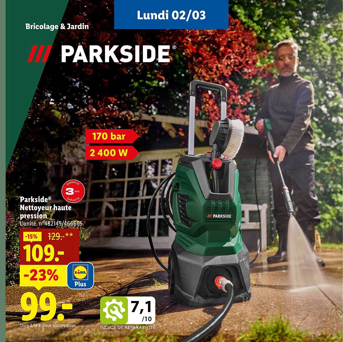 Nettoyeur Haute Pression Lidl Avis