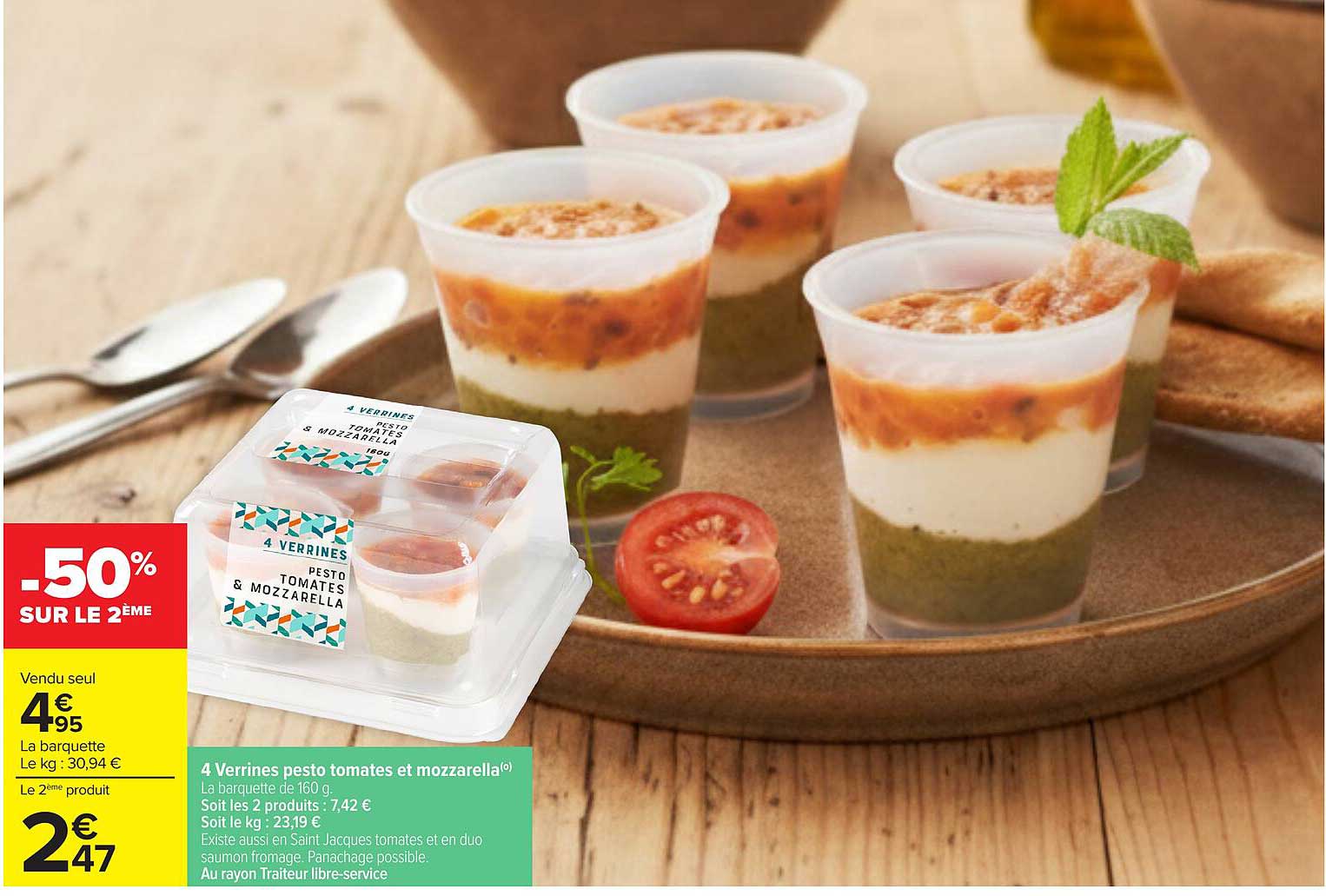 Verrine Plastique Carrefour