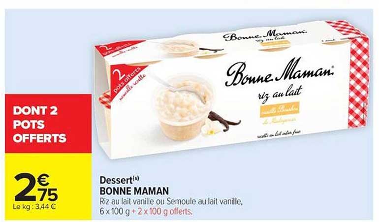 Promo La Madeleine Chocolat Au Lait X10 Bonne Maman chez Intermarché ...
