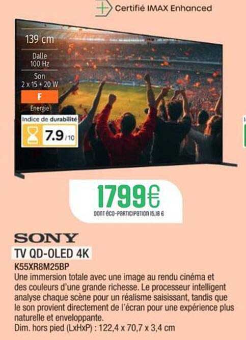 Promo Tv Oled 4K Oled55C54La chez Extra - 123Catalogue.fr