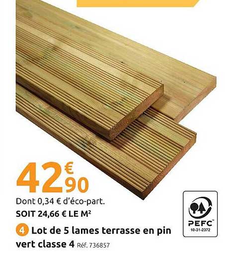 Lame De Terrasse Mr Bricolage