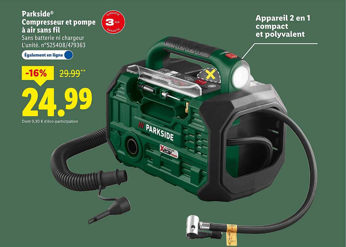 Compresseur Dair Lidl
