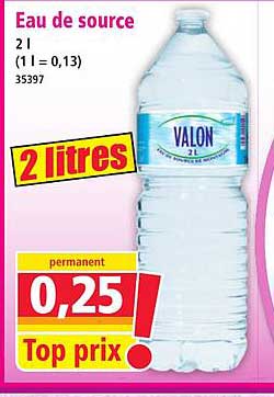 Promo Eau De Source chez Norma - 123Catalogue.fr