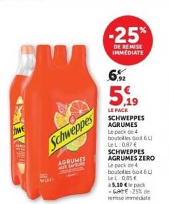 Promo -25% De Remise Immédiate chez Hyper U - 123Catalogue.fr
