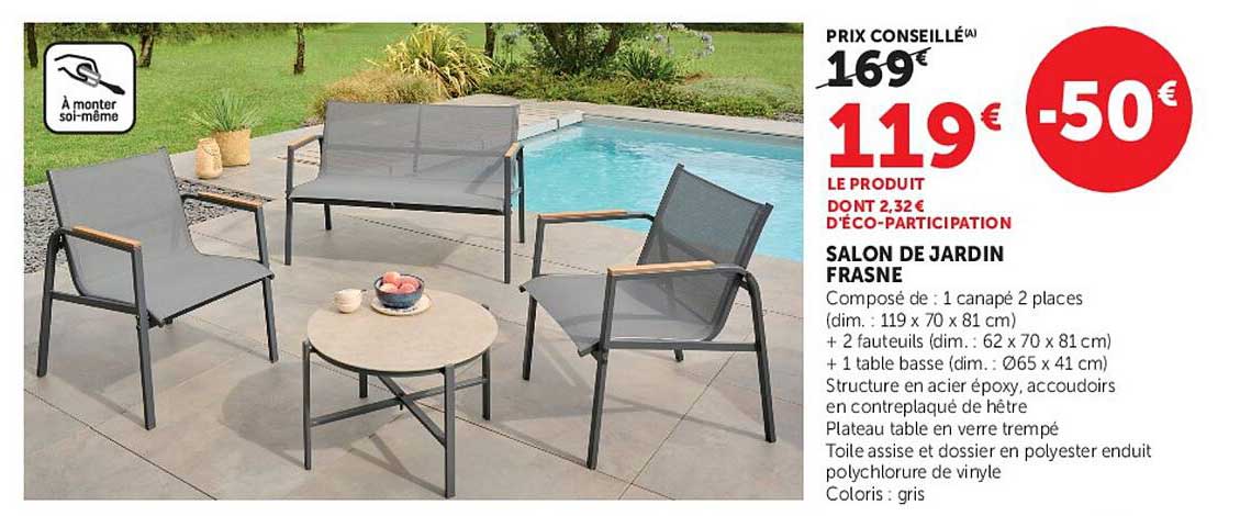 Salon De Jardin Super U 2023null