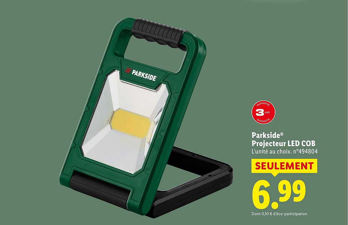 Projecteur Led Lidl