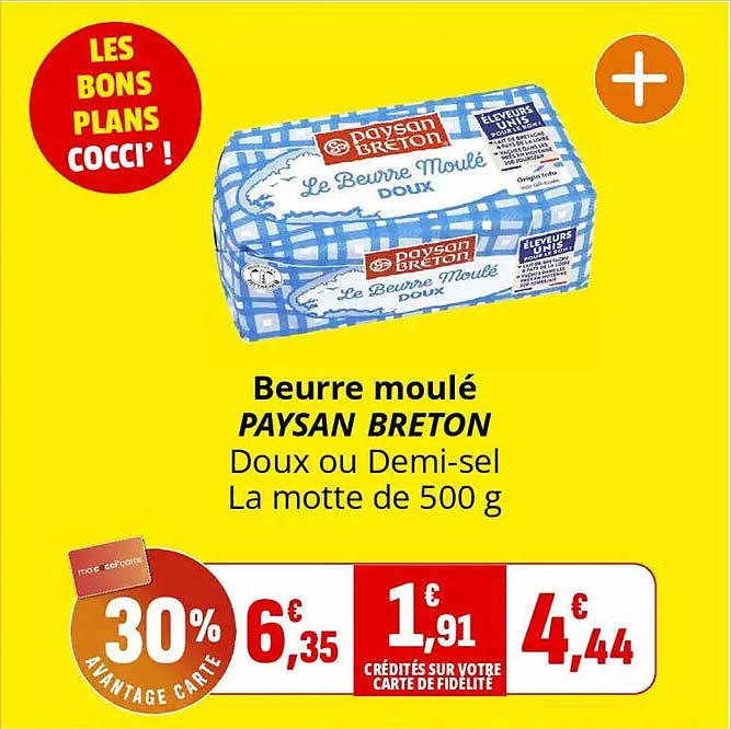 Beurre Paysan Breton Prix