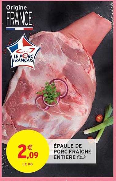 Epaule De Porc Entiere