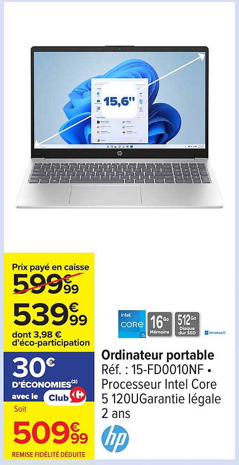 Solde Ordinateur Portable Carrefour