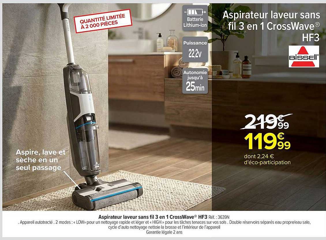 Aspirateur Sans Fil Carrefour
