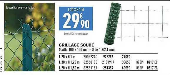 Treillis Soude 7mm Brico Depot