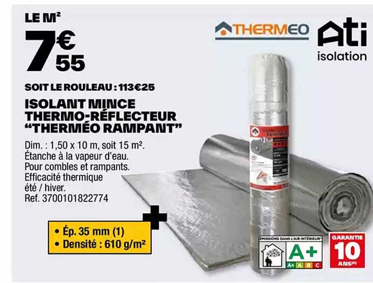Isolant Mince Bricodepot