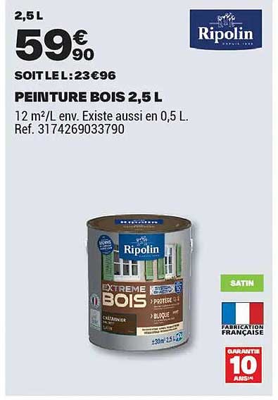 Peinture Bois Brico Depot