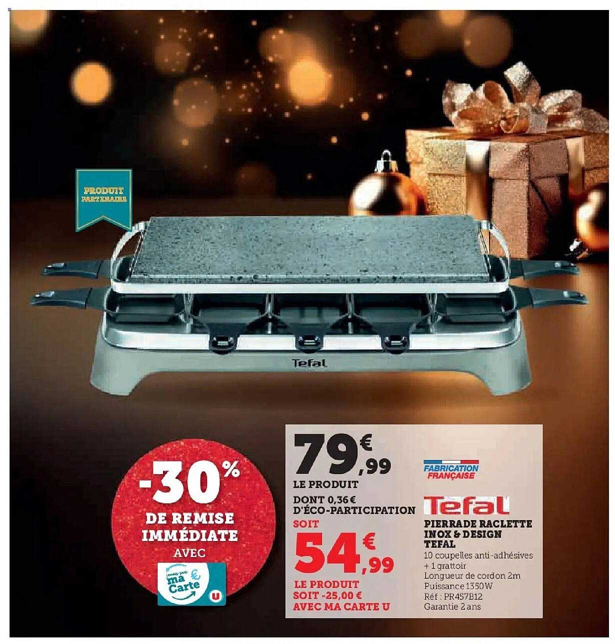 Appareil Raclette Super U