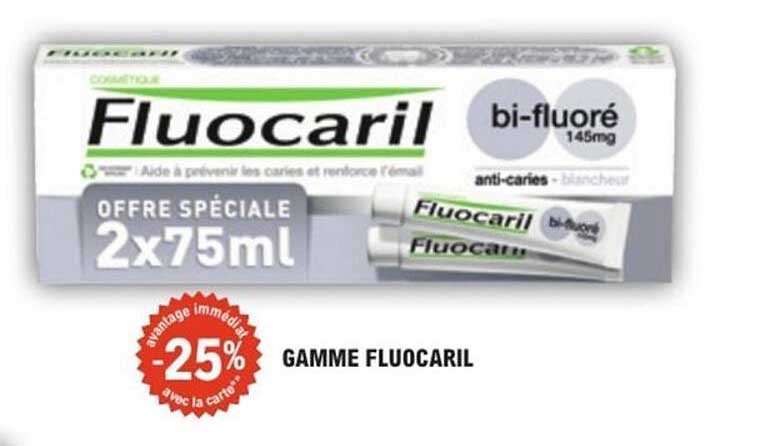 Promo Gamme Fluocaril chez E.Leclerc Parapharmacie - 123Catalogue.fr