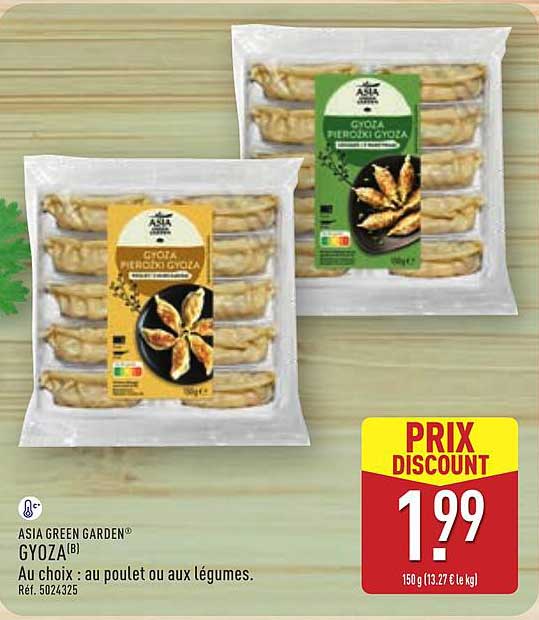Promo Gyoza chez ALDI - 123Catalogue.fr